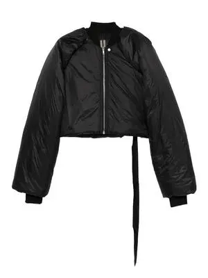 Rick Owens Padded Cropped Outerwear - Black