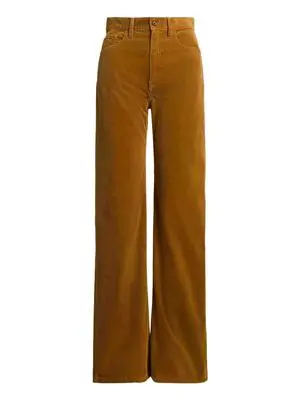 Polo Ralph Lauren High-waisted Trousers - Brown