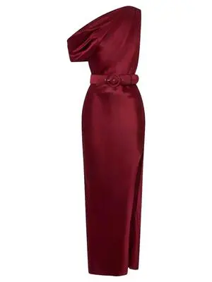 NICHOLAS Ertha One-shoulder Maxi Dress - Red