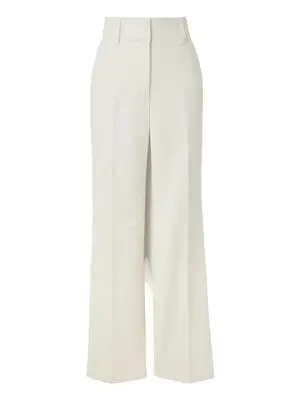 Gabriela Hearst Cecilia Wool Straight-leg Trousers - Ivory