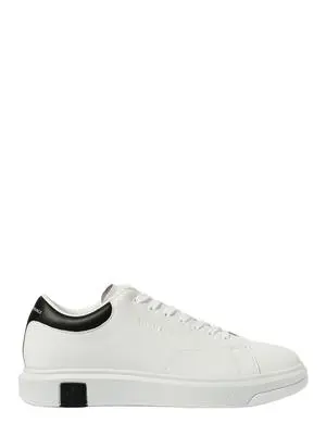 Armani Exchange Lace-up Sneakers - Ivory
