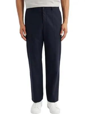 BOSS BOSS Virgin Wool Straight-Leg Pants
