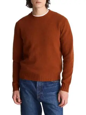 Madewell Crewneck Merino Wool Sweater - Roasted Orange