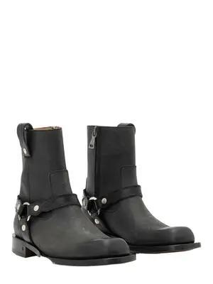 John Varvatos Broome Harness Boots - Black
