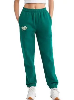 HAPPY CAMP3R Cotton Blend Jogger - Frosted Teal