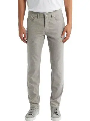 BRAX Chuck Modern Fit Ceramica Flannel Five-Pocket Pants Walnut