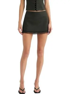 BELLA VENICE Lucille Miniskirt - Houndstooth