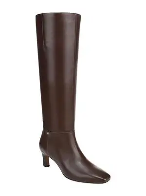 Franco Sarto Timmy Knee High Boots - Dark Brown