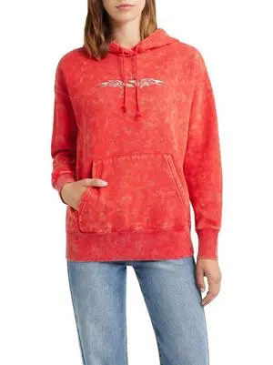 PUMA Relaxed Graphic Hoodie - For All Time Red