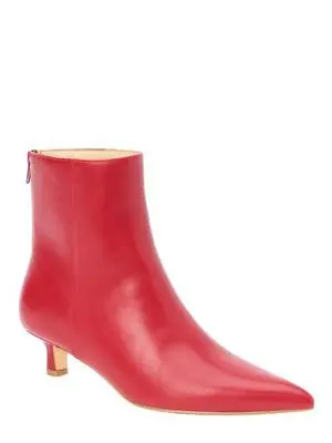 Matisse Genesis Kitten Heel Bootie - Red