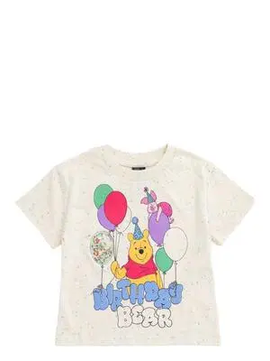 Disney Birthday T-shirt - Winnie The Pooh Off White