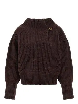 Dries Van Noten Teubina' Two-tone Knit Sweater - Multicolor