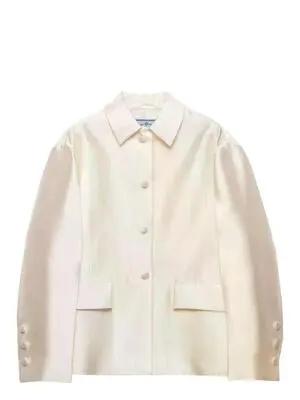 Prada Three-button Jacket - Neutrals