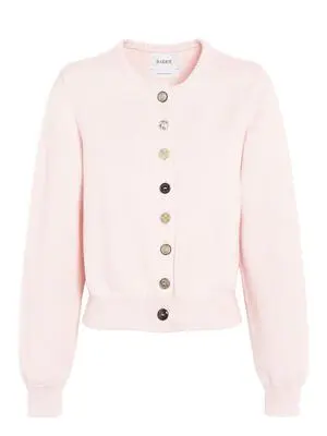 BARRIE Cotton-cashmere Cardigan - Pink