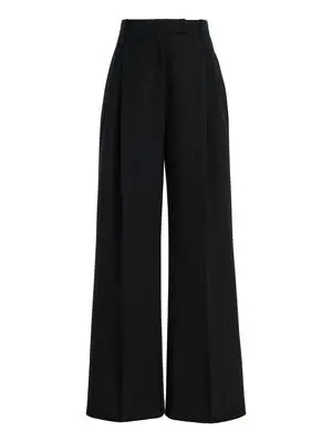 RÓHE Mid-Rise Wool-Mohair Trousers