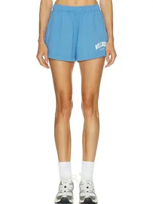 SPORTY & RICH Wellness Ivy Disco Short - Flax Blue
