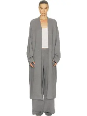 SKIMS Sweater Knit Duster Cardigan - Dark Heather Grey