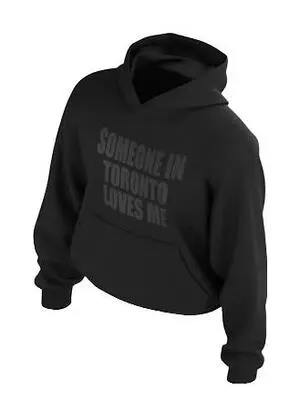 DRAKE Someone In Toronto Hoodie - Black