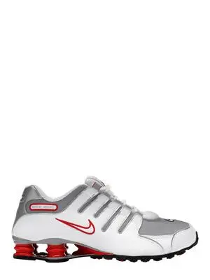Nike Shox Nz Sneakers - White/sport Red/cool Grey