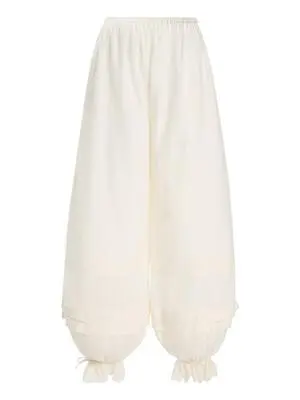 POSSE Exclusive Pearl Cotton-Silk Pants