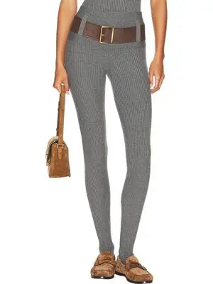 HELSA Corinne Footed Legging - Grey