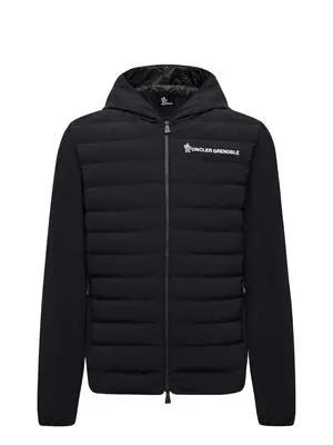 Moncler Padded Zip-up Sweatshirt - Black