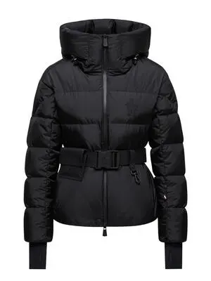 Moncler Bouquetin Hooded Insulated Ski Jacket - Black