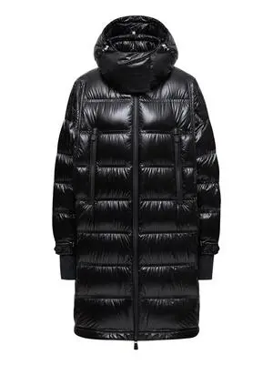 Moncler Rochelairs Long Down Jacket - Black