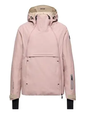 Moncler Ampay Gore-tex Hooded Ski Jacket - Pink