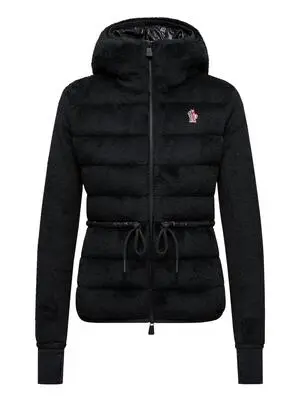 Moncler Polartec Padded Hoodie - Black