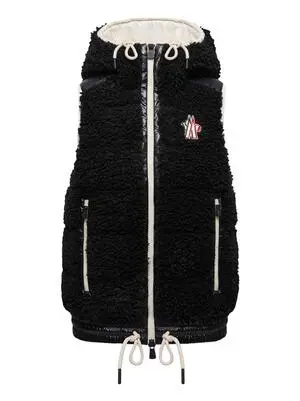 Moncler Teddy Padded Vest - Black