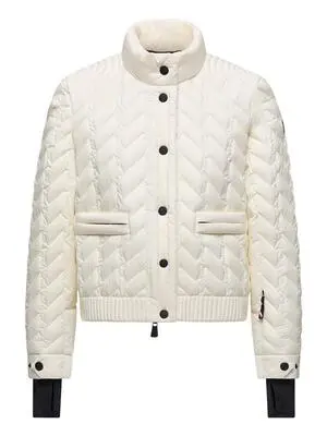 Moncler Anaga Insulated Ski Jacket - White