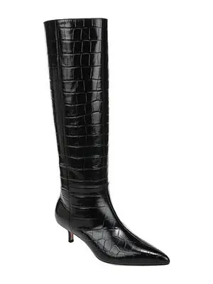 Veronica Beard Lisa 45 Tall Boots - Black