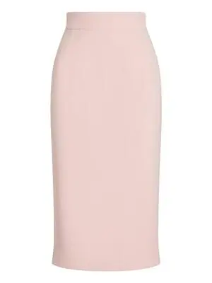 Dolce & Gabbana Stretch Cady Skirt - Pink