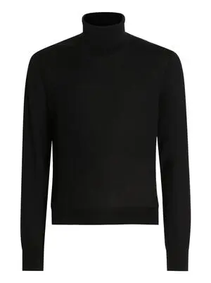 Dolce & Gabbana Cashmere Turtleneck Pullover - Black