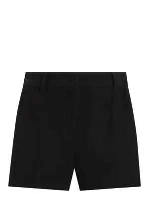Dolce & Gabbana Wool Crêpe Tailored Shorts - Black