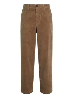 FRAME Tapered Corduroy Pants - Light Brown