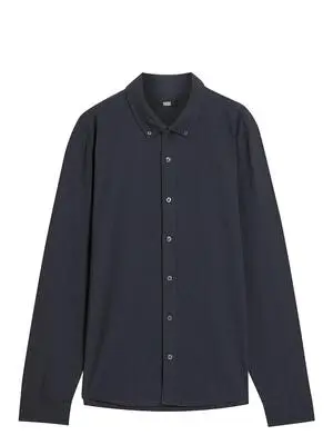 Paige Pittman Cotton Shirt - Navy