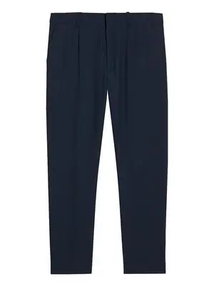 Rag & Bone Shift Wool-blend Twill Trousers - Navy