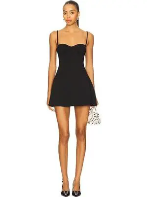 Majorelle Devon Mini Dress - Black
