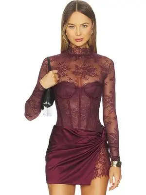 Retrofete Valentina Bodysuit - Port