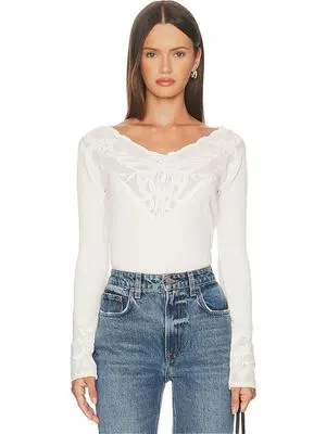 Free People Butterfly Cuff Top - Sugar Swizzle