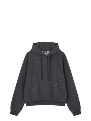 STUDIO TOMBOY Mélange-effect Hoodie - Grey