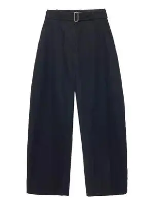 Studio Nicholson Belted Trousers - Black