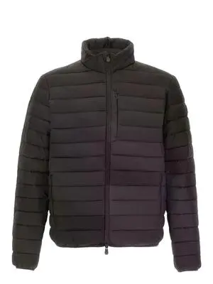 SAVE THE DUCK Erion Quilted Zip-front Jacket - Black