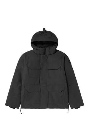 Canada Goose Maitland Padded Cotton-blend Canvas Down Parka - Black