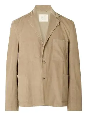 KARDO Cotton-corduroy Blazer - Neutrals