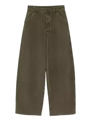 LEMAIRE Rounded-cut Jeans - Green