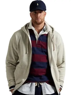 Ralph Lauren Fleece Full-zip Hoodie - Light Sport Heather