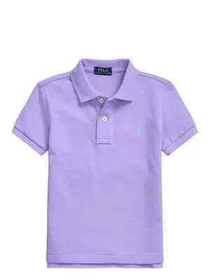 Ralph Lauren The Iconic Mesh Polo Shirt - Cactus Purple